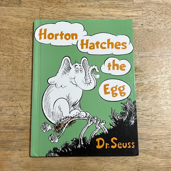 Dr. Seuss | Other | Horton Hatches The Egg By Dr Seuss Large Size ...